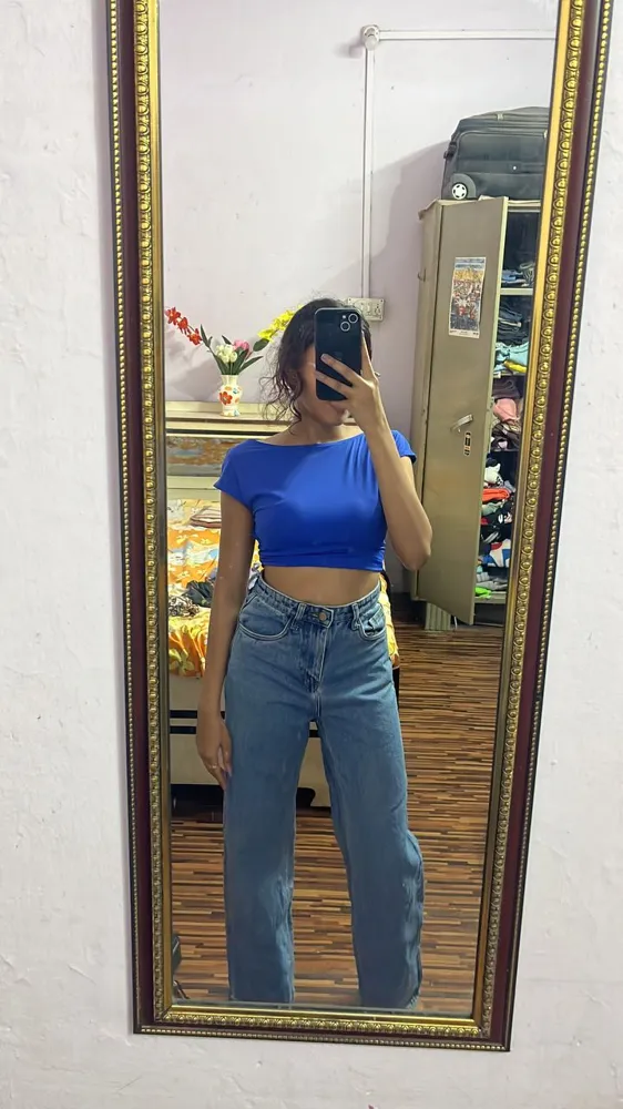 Solid Reversible Backless Crop Top - newme