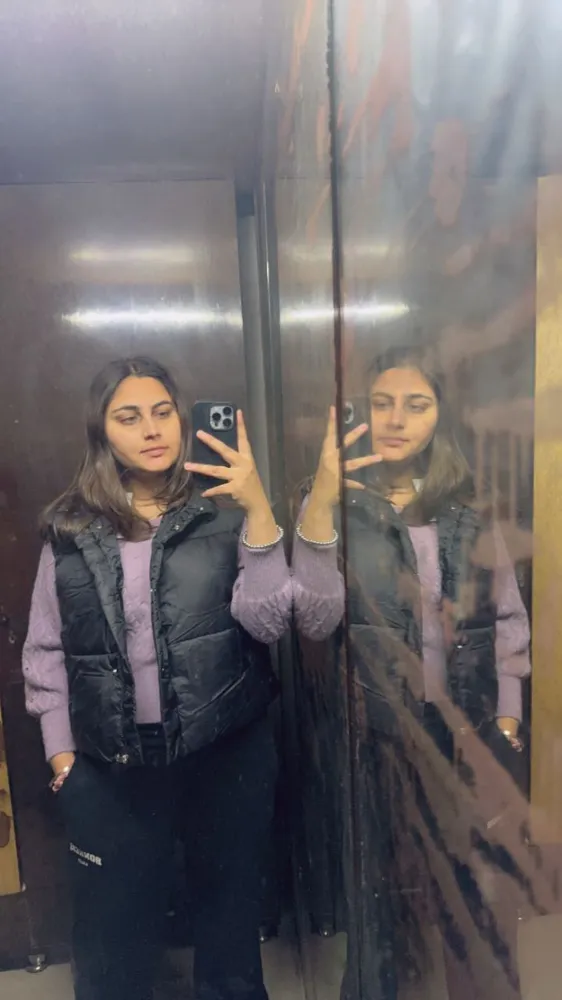 White Solid Puffer Half Jacket - NEWME