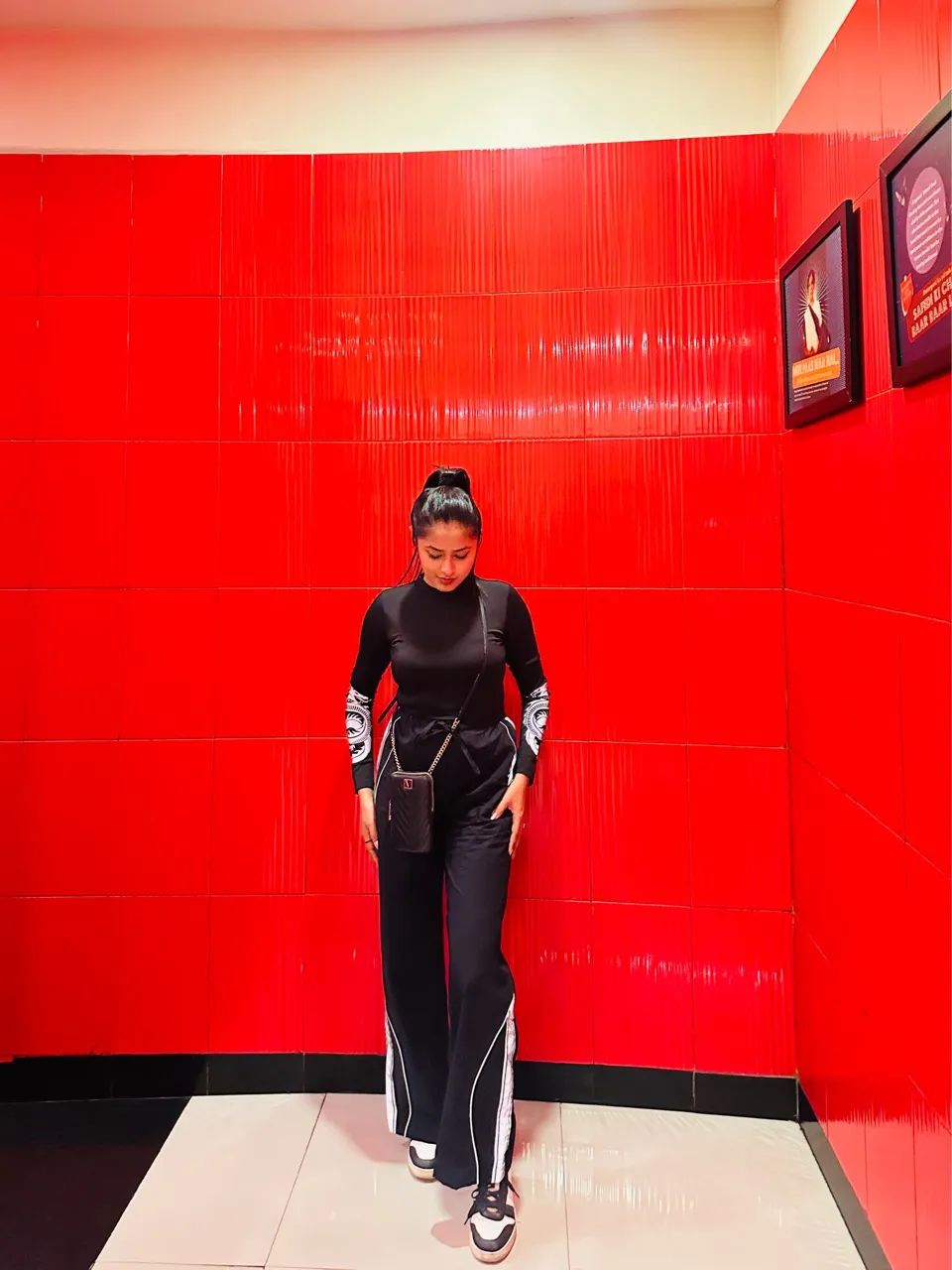 Reflective Dragon Printed Full Sleeves Top - NEWME