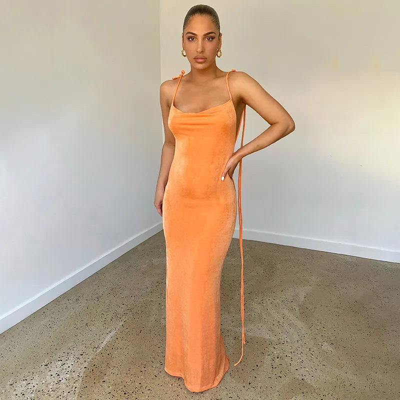 Bodycon Maxi Dress Newme
