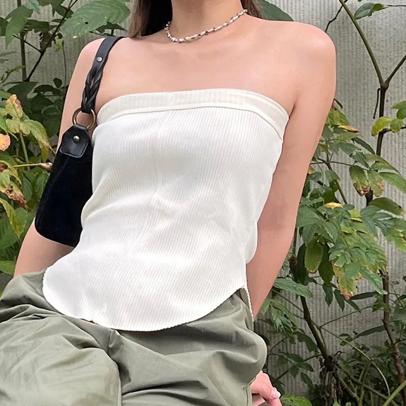 Ribbed Tube Top - NEWME