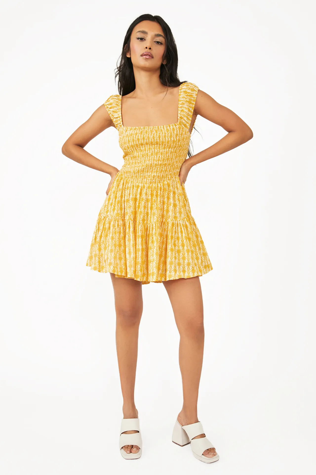 Floral Printed Summer Dress - NEWME