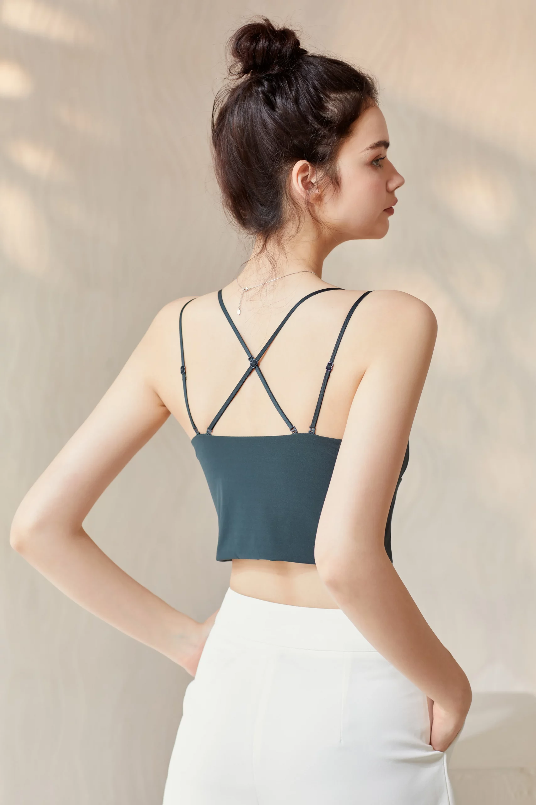 Solid Push Up Bralette - newme