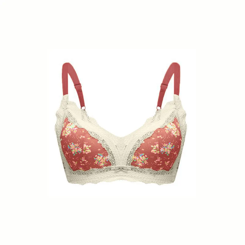 Floral Lace Bra - NEWME