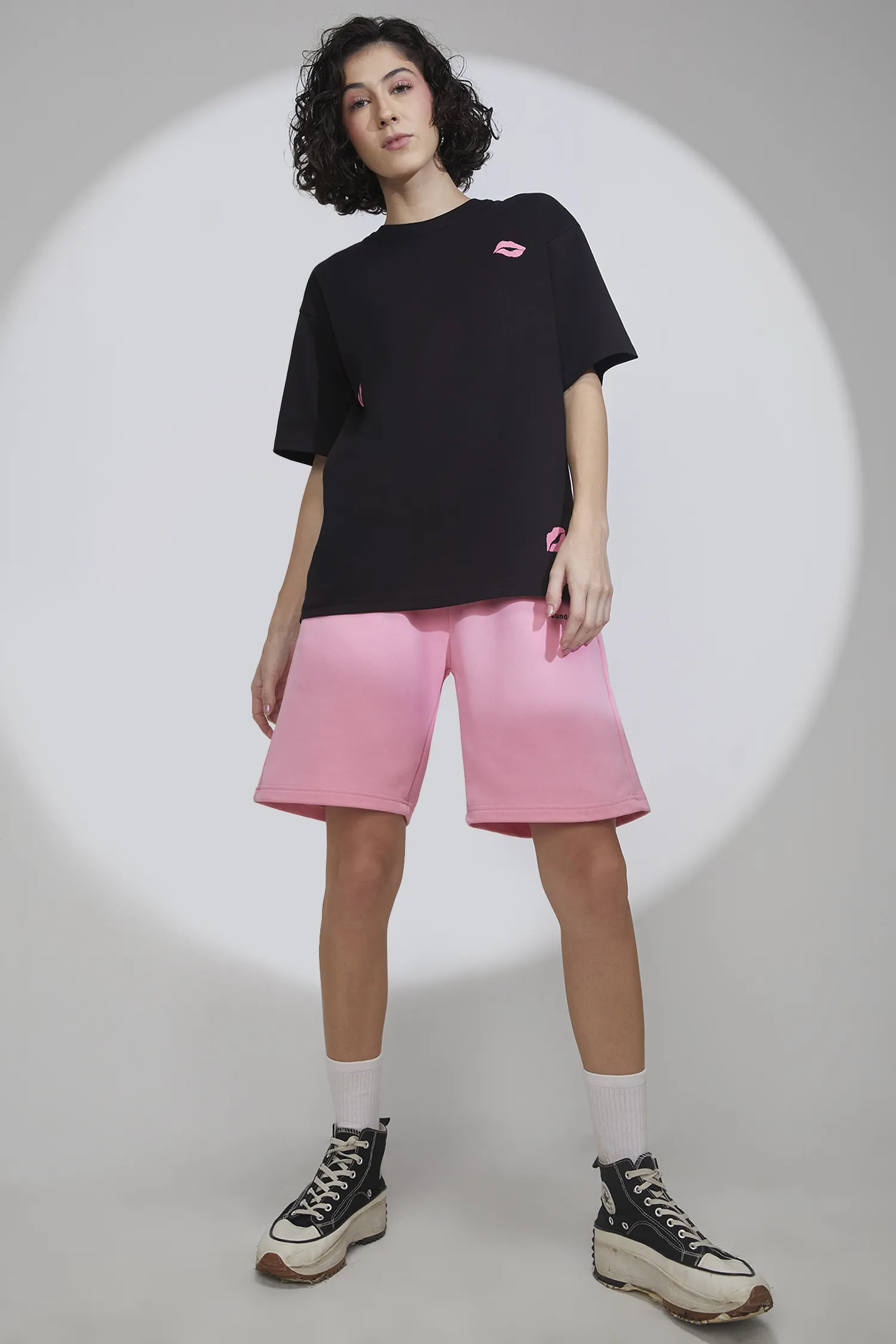 Black Typography Tshirt - NEWME